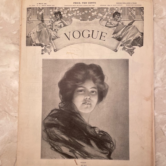 Other | Antique Edwardian Vogue Magazine March 194 | Poshmark